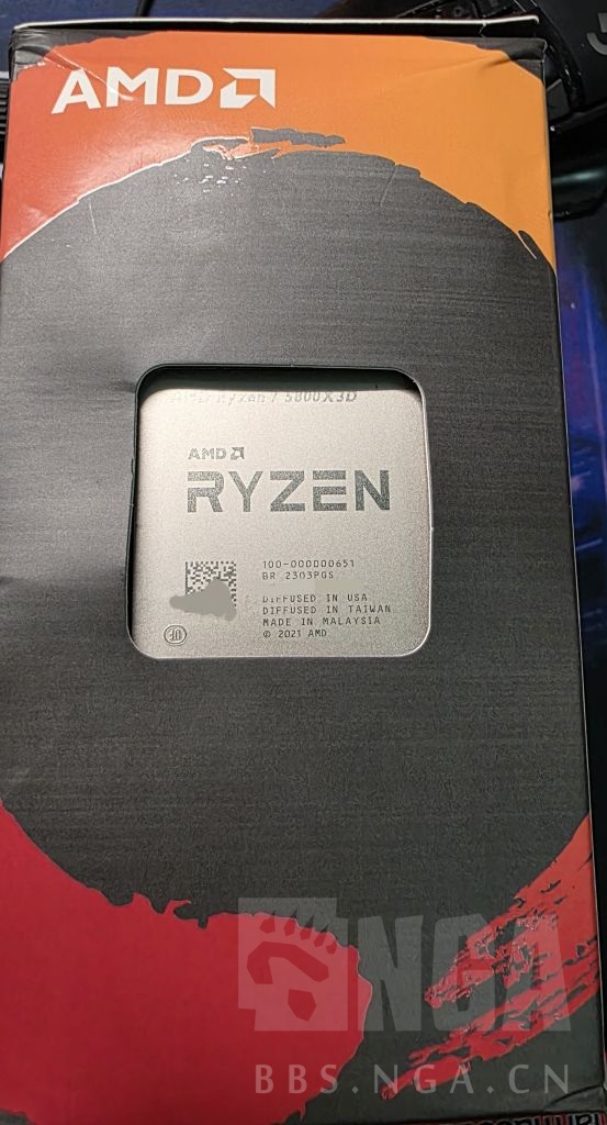 全新盒装的5800x3d+b550m迫击炮+32g内存 NGA玩家社区