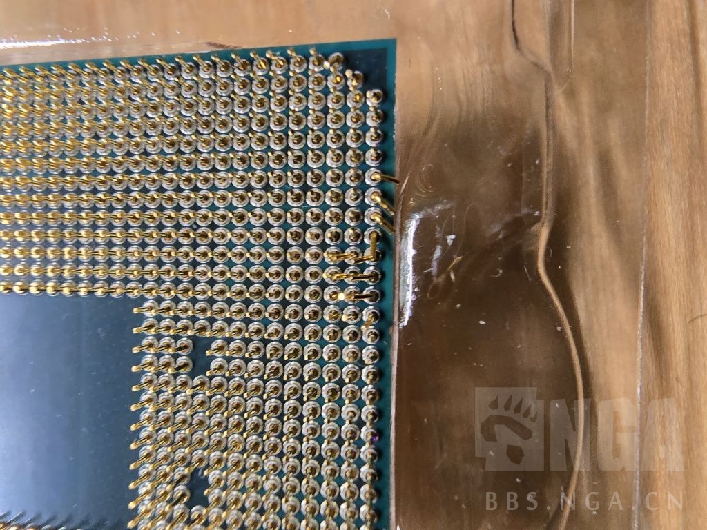 大佬们我这U真的彻底没救了吗，5800X3D转手顺丰暴力运输弯脚，修好针脚也好像不能用 NGA玩家社区