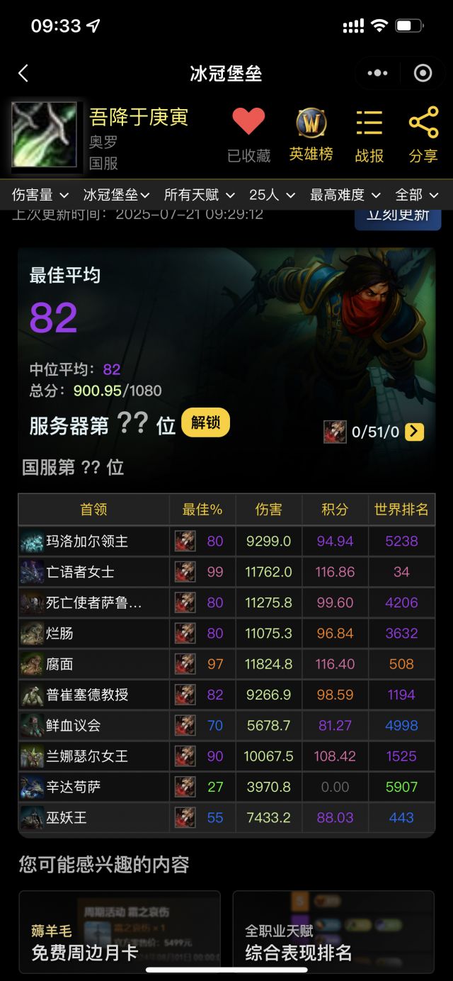 12h打完之后感觉盗贼刺骨天赋可能更好 NGA玩家社区