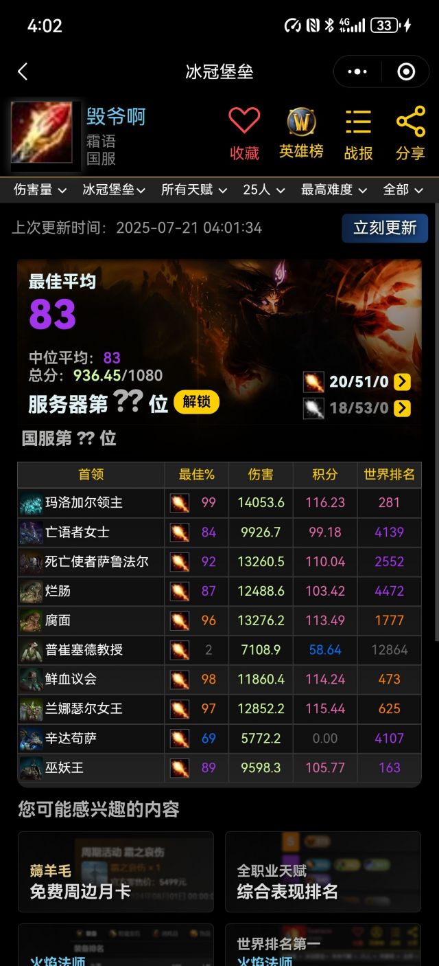 官方为什么不能直接开+30%buff，wcl 为什么不能单开 0buff 榜单，HLK3% 的通关率，HLK3% 的通关率，HLK3% 的通关率 NGA玩家社区