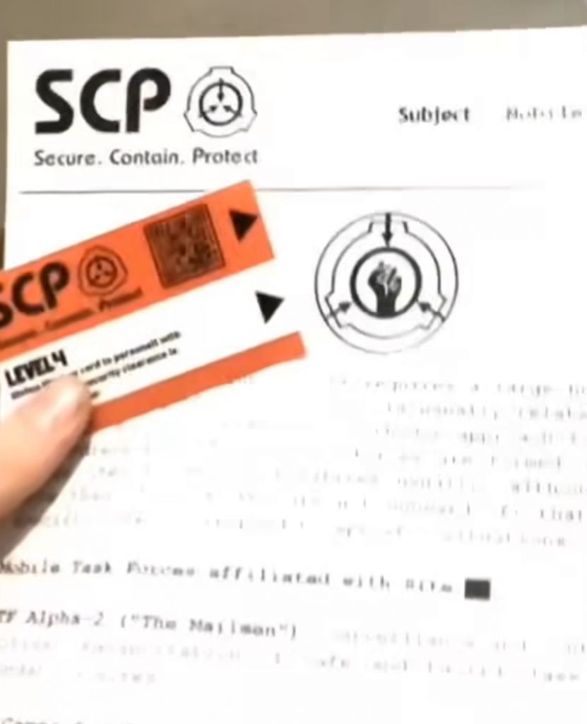 孩子们，我认为scp基金会是真实存在的 NGA玩家社区