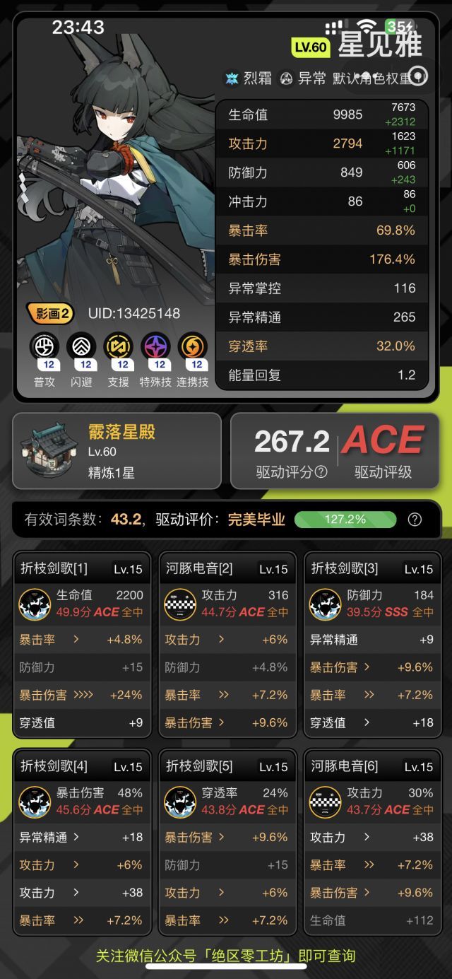 32穿星见雅总算上270了 NGA玩家社区