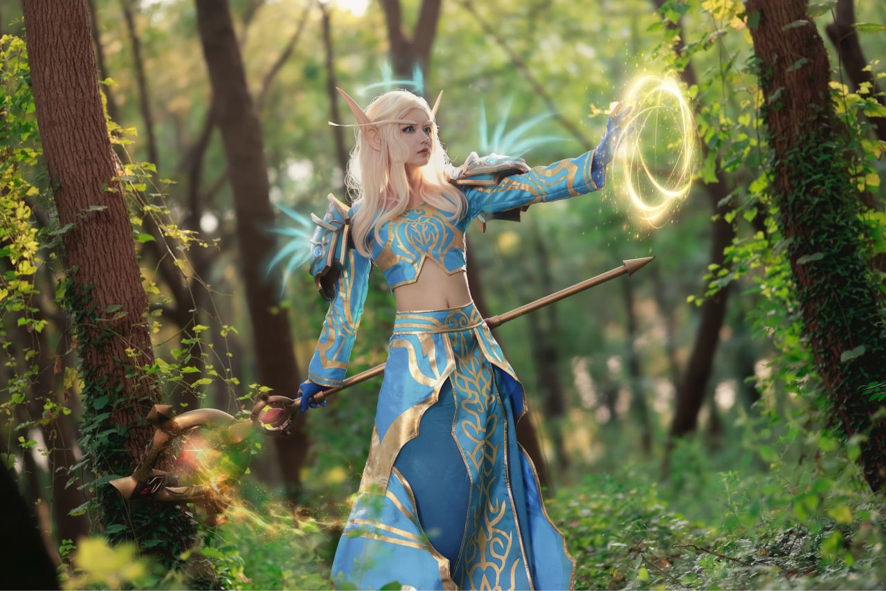 [魔兽世界] 永歌森林里的血精灵T3牧师 NGA玩家社区