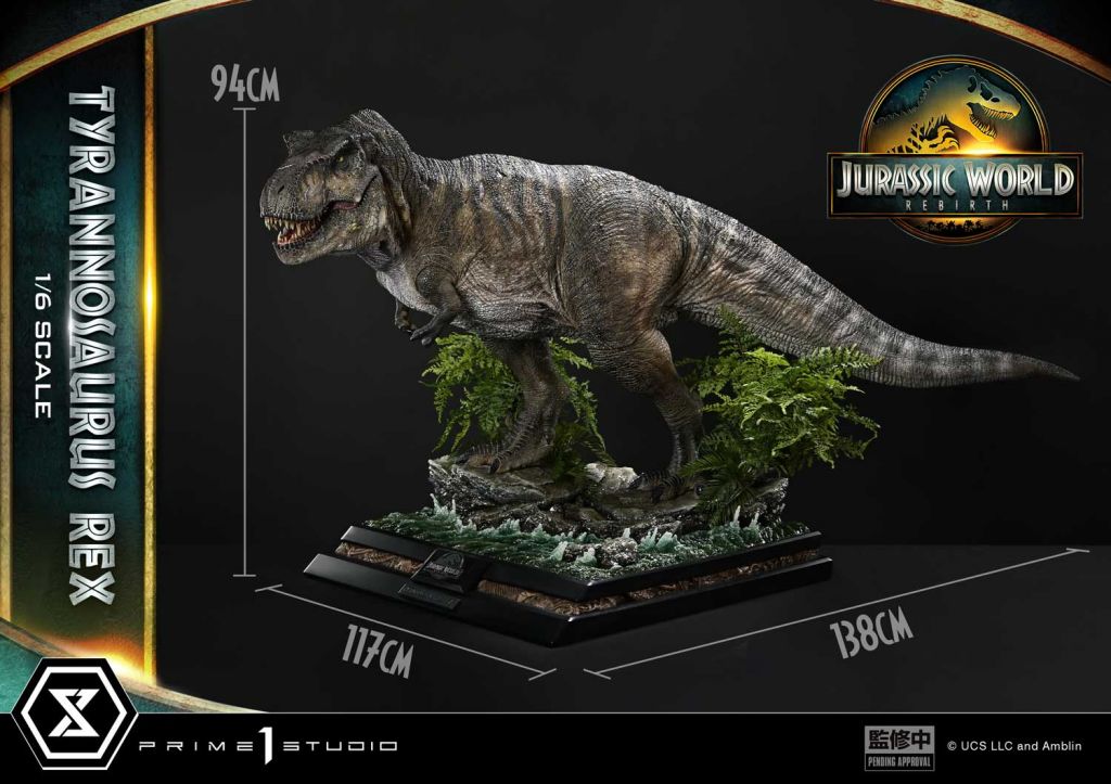 [新闻资讯] Prime 1 Studio :《侏罗纪世界-重生》霸王龙 Tyrannosaurus Rex 1/6雕像 预售开启 ...