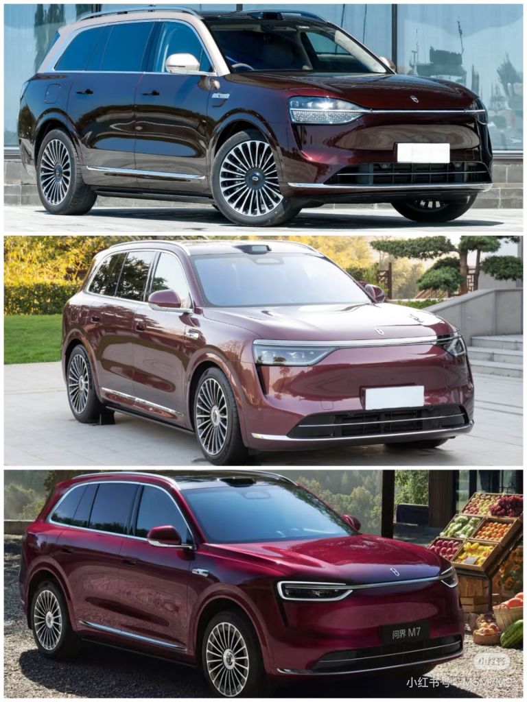 M7/8/9外观的区分度还挺大的，不是单纯的套娃 NGA玩家社区