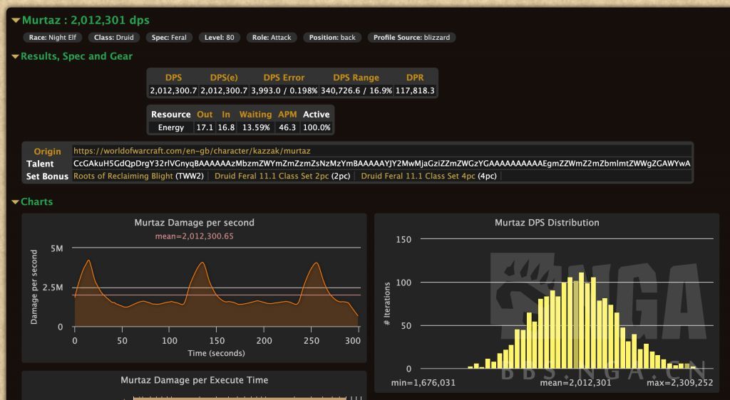 更适合中国猫猫的单体慢万灵simc APL NGA玩家社区
