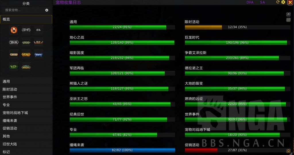 [汉化] Pet Collection Log,MCL作者的新插件,宠物收集 NGA玩家社区