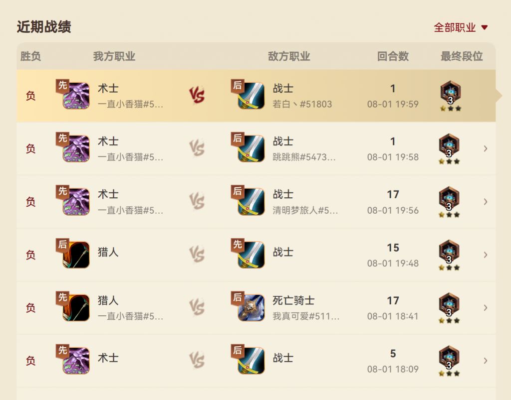 11星开局，全是战士，这环境用什么好打战士啊，晕了 NGA玩家社区