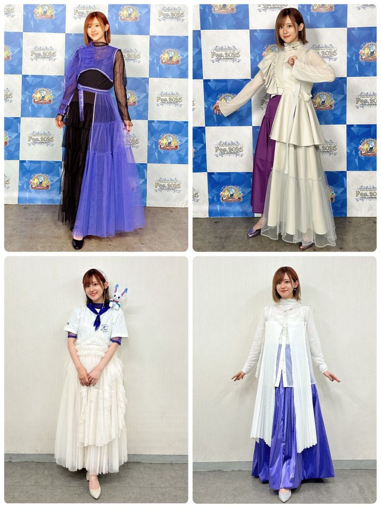 高桥李依发推展示了自己在周年放送穿的几套演出服 NGA玩家社区