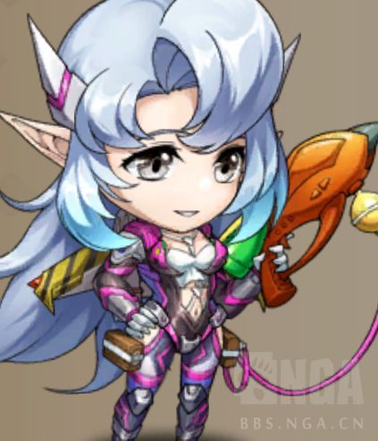 有没有人发现 水弓(奈米娅)立绘和小人 瞳孔颜色不同步的问题吗？ NGA玩家社区