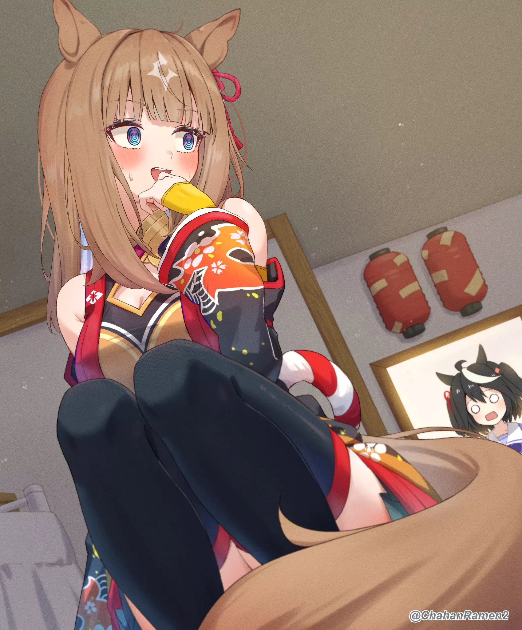 偷穿北黑决胜服的杏目 178