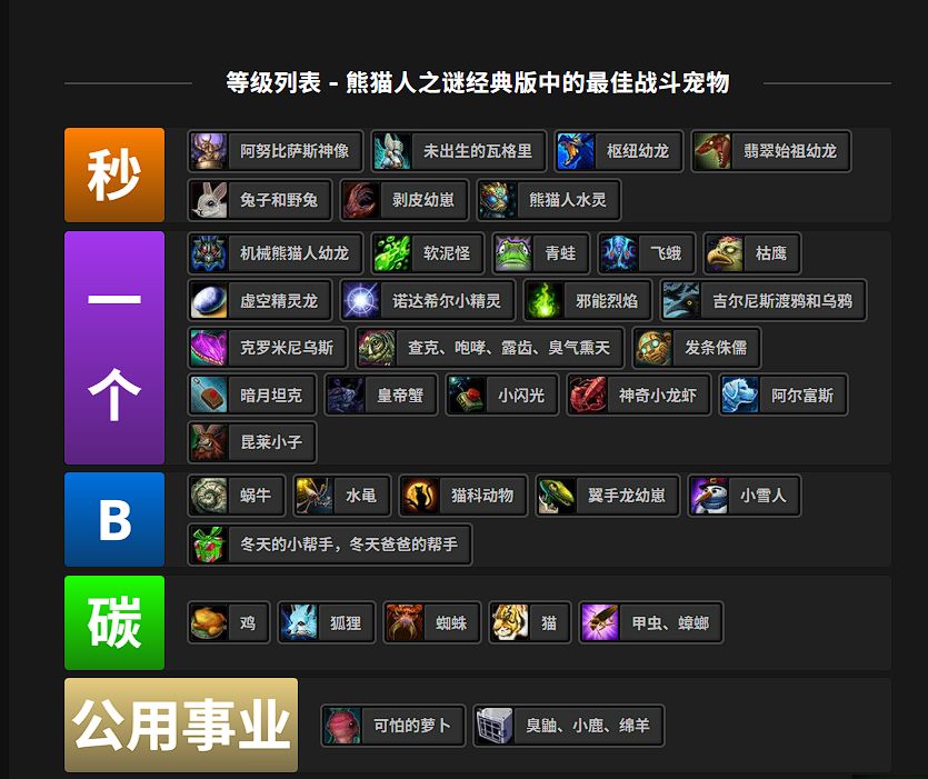 mop宠物对战 NGA玩家社区