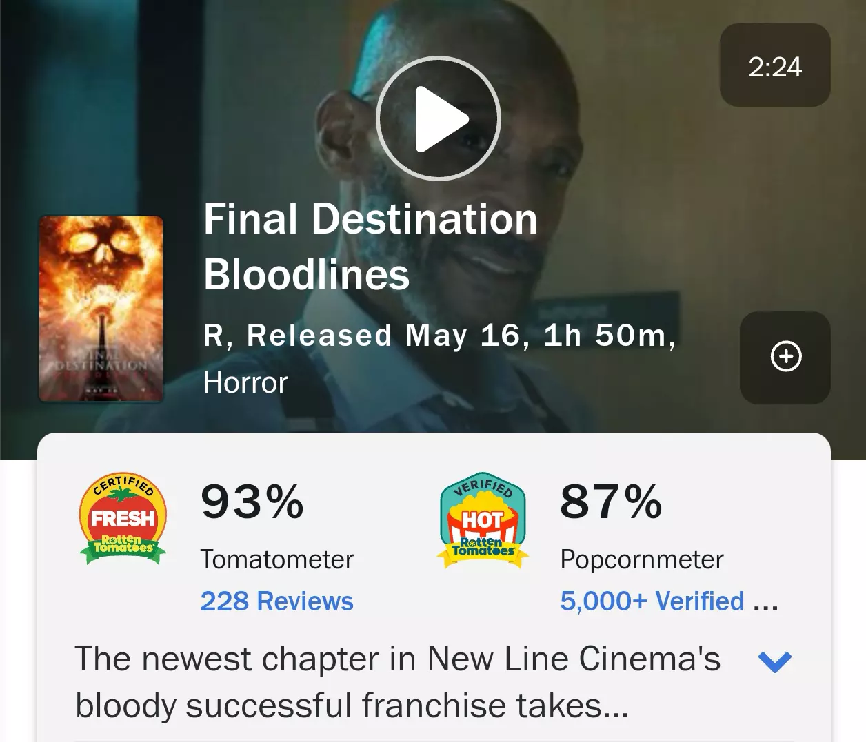 扎导新片武器Weapons北美口碑票房双爆，带动华纳今年恐怖片四连爆.. NGA玩家社区