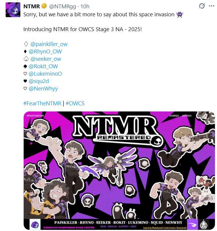 [新闻] [搬运] SSG, NTMR人员变动 - 长枪互换，Hawk复出，ChrisTFer转战北美 NGA玩家社区