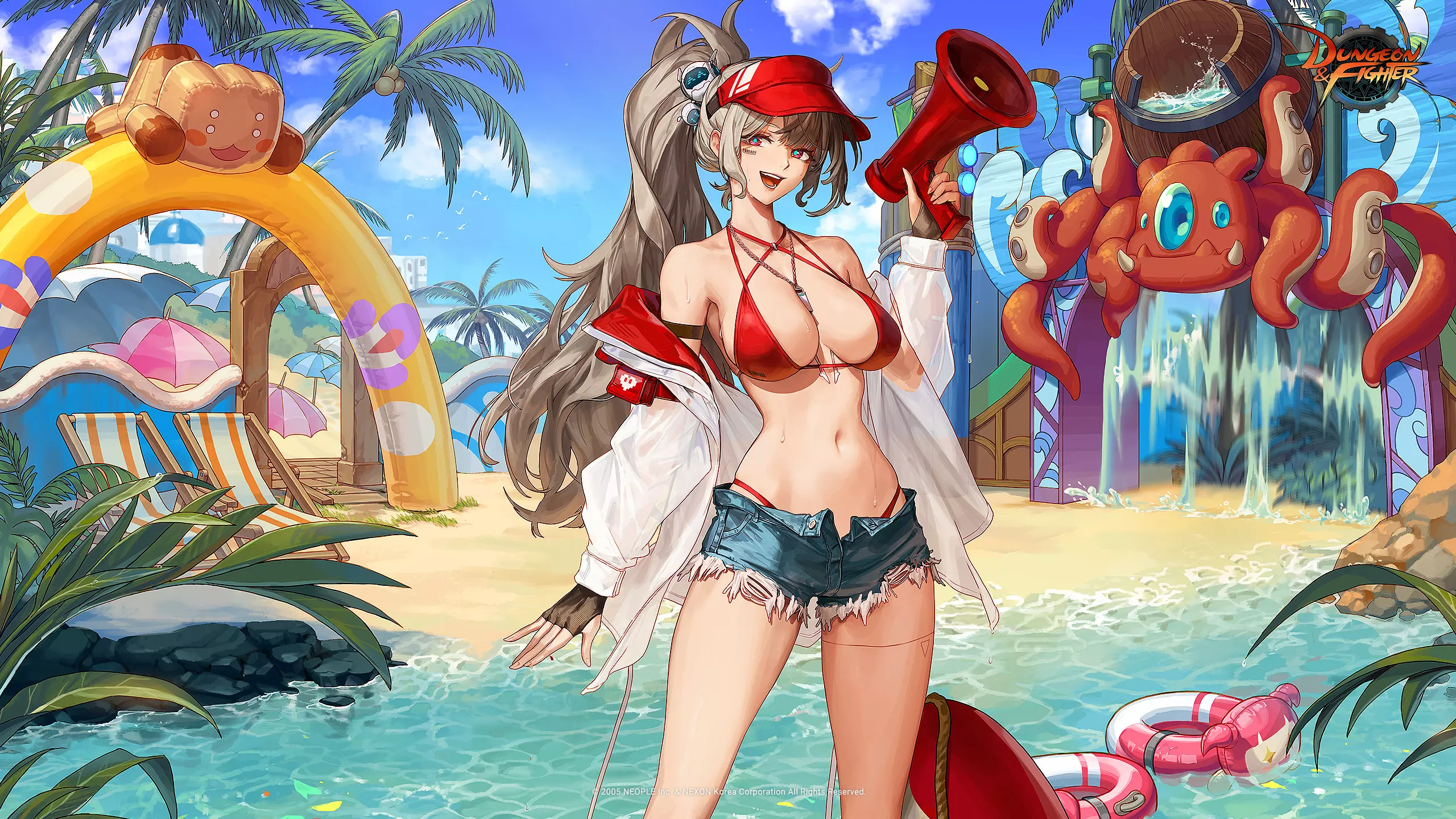 [无聊一氵]你知道吗？今年DNF在夏季活动出了个立绘很涩涩的NPC………… 178