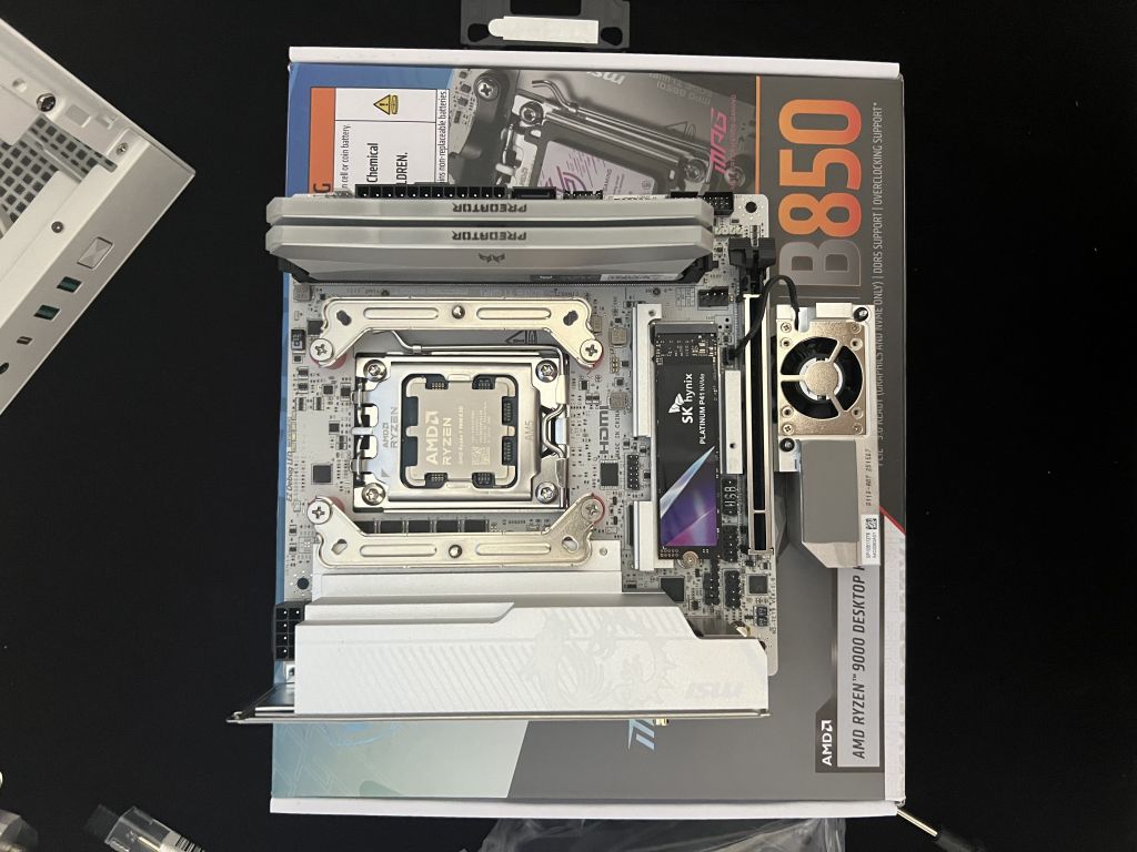 伪itx装机作业 98X3D搭配9060XT装机完成 NGA玩家社区