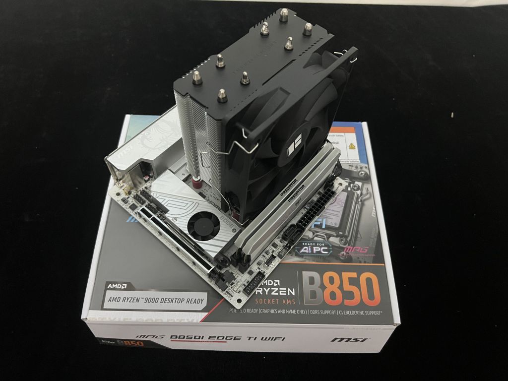 伪itx装机作业 98X3D搭配9060XT装机完成 NGA玩家社区