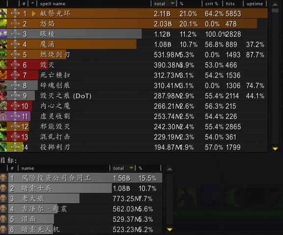 [浩劫]邪痕4件套10C水闸伤害 NGA玩家社区