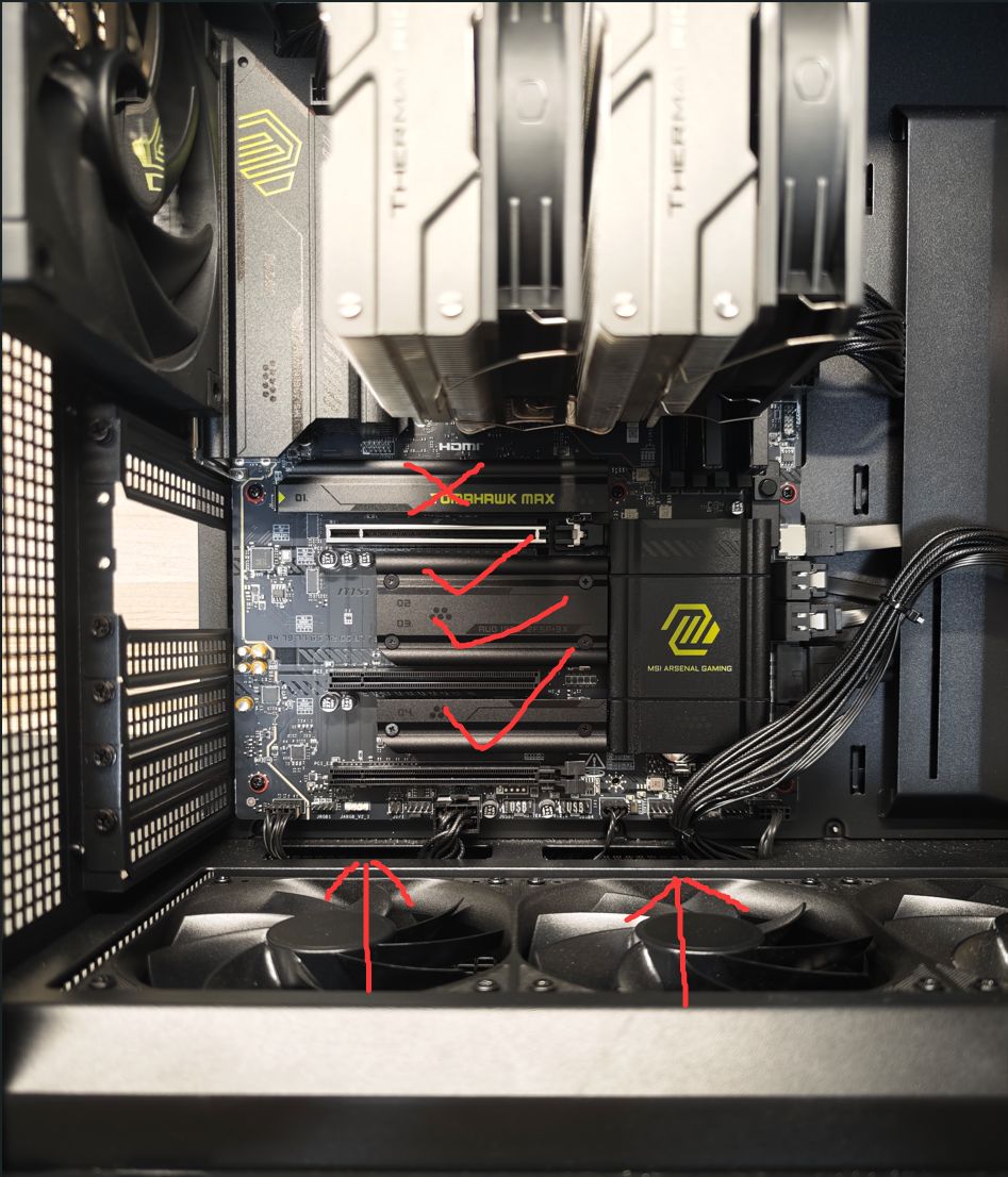 m2固态夹在cpu散热和显卡中间烤到冒烟我做了一个艰难的决定 NGA玩家社区