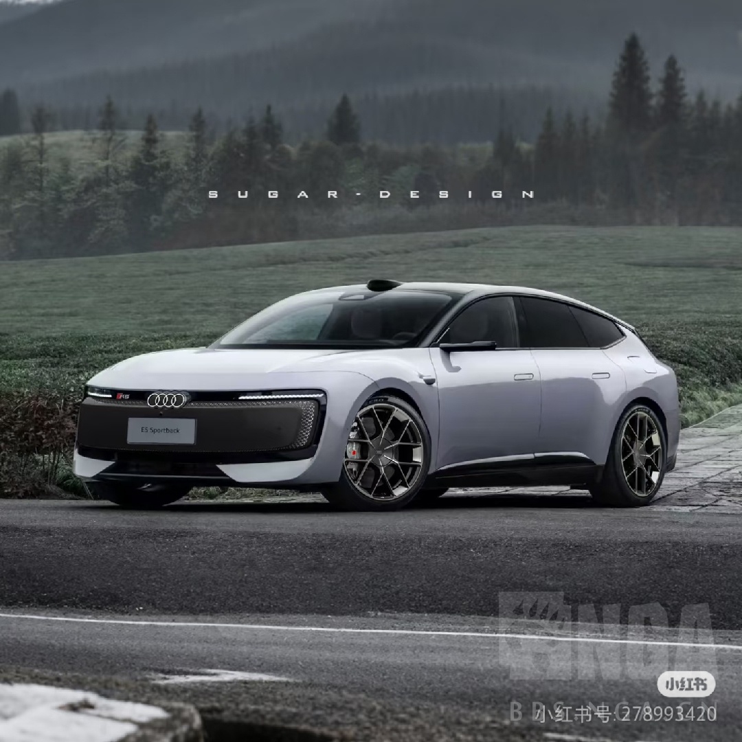 偶遇奥迪E5，实车比图片好看些 NGA玩家社区