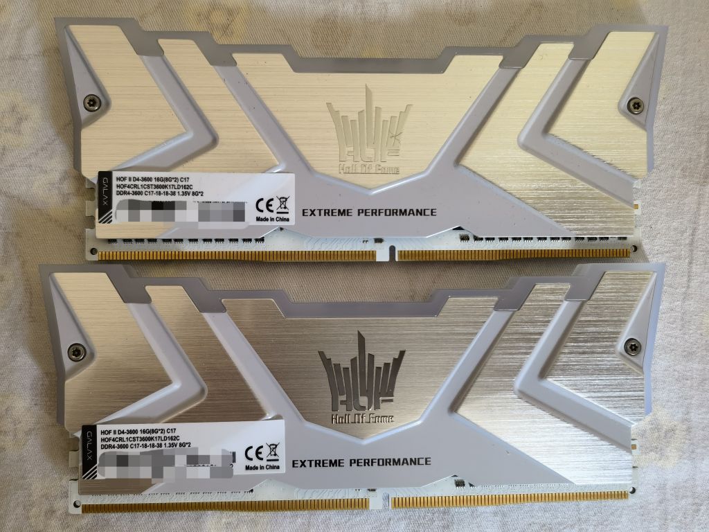 出影驰名人堂hof内存DDR4 3600 8G*2 C17 NGA玩家社区