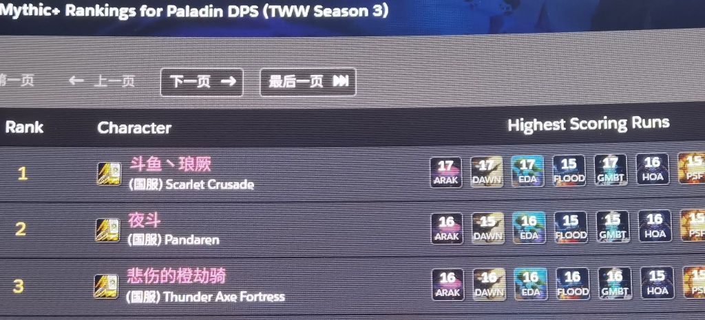 [惩戒]第二周3342结束，燃尽了，纪念一下 NGA玩家社区