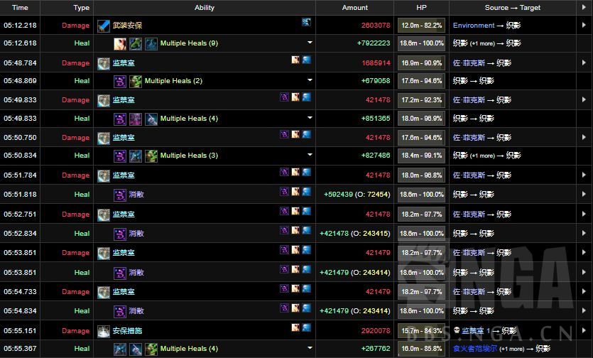 [讨论]天街老一奶禁闭室的人是会让治疗中什么DEBUFF吗？ NGA玩家社区