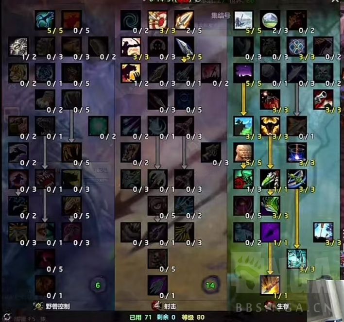 HLK 生存猎天赋 NGA玩家社区