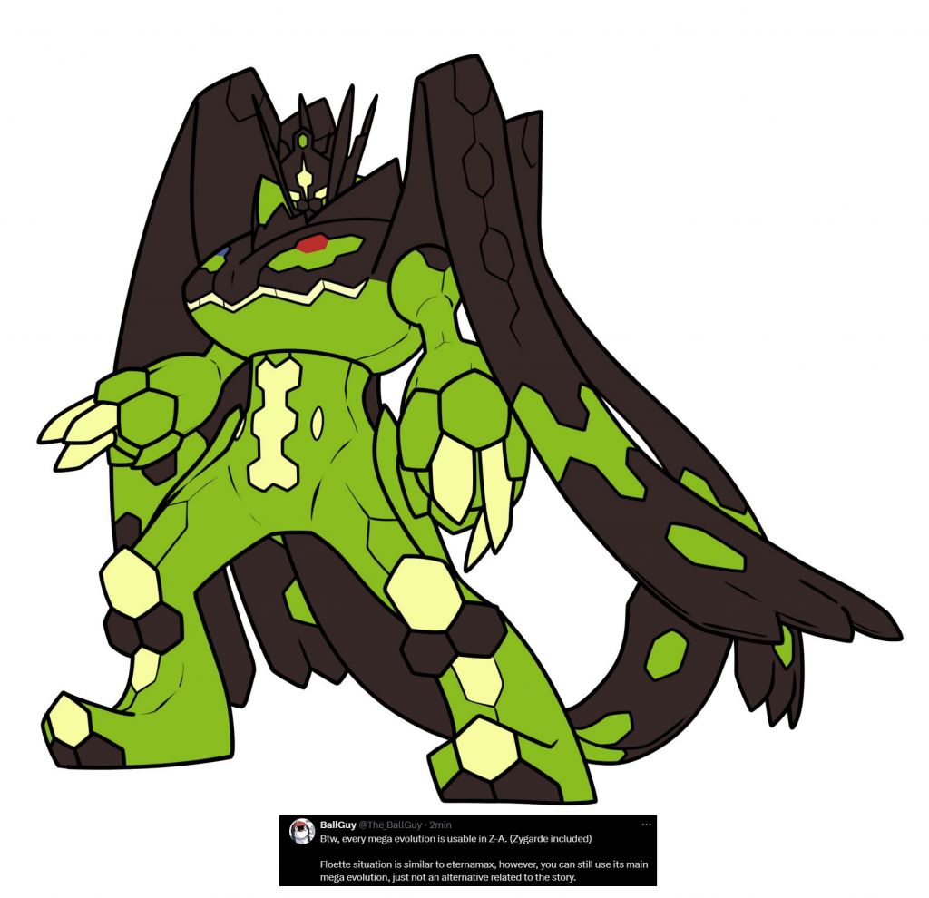 [胡乱氵]国外知名舅舅ballguy指出，za里面所有的新mega(包括z神)都将在游戏内可用 NGA玩家社区