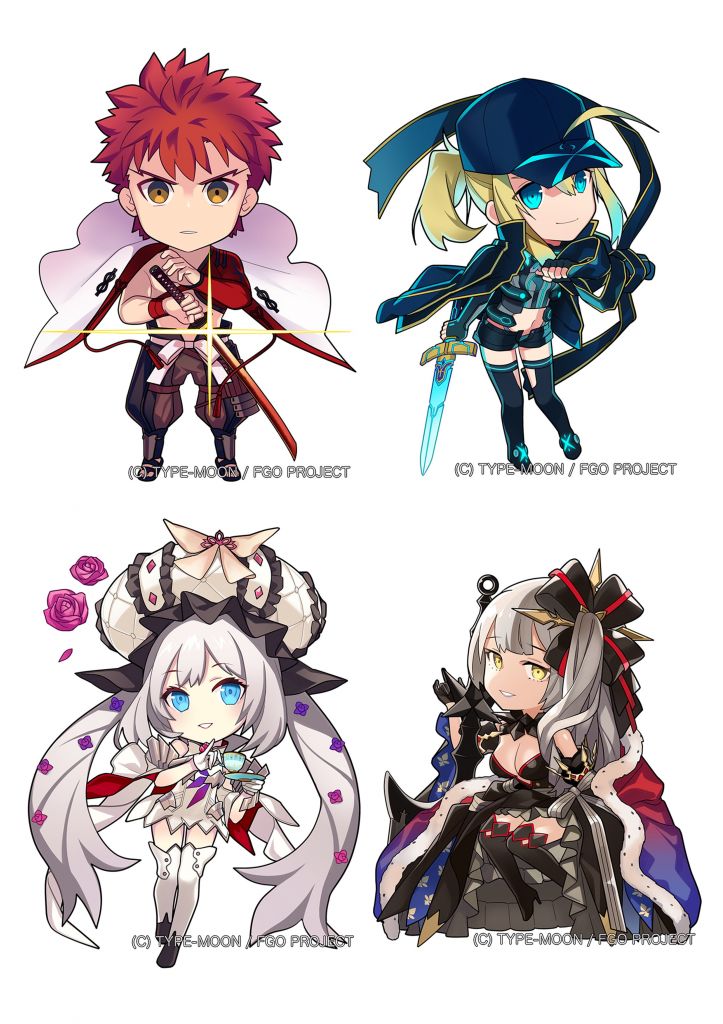 [艺术审美E-]Fate/Grand Order Servant Art Chronicle -最终再临展- SD小人合集 NGA玩家社区