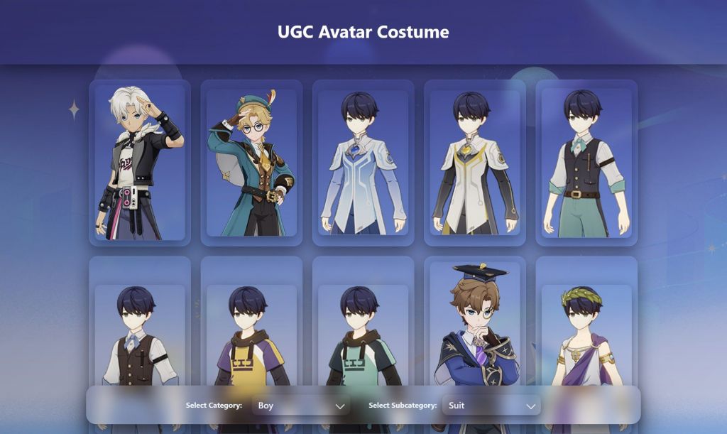 ugc角色部分外观 NGA玩家社区