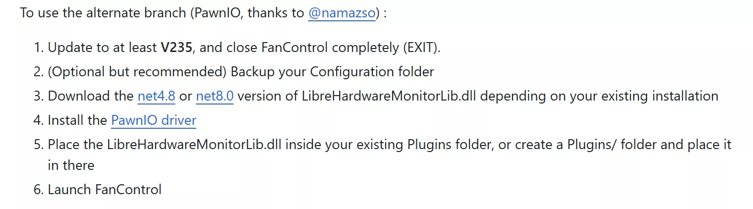 Winring0导致Fancontrol不可用的解决方法(官方V240开始全面更换PawnIO) NGA玩家社区