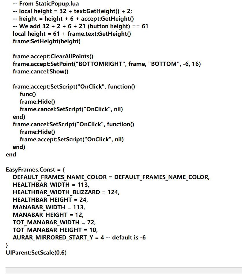 [求助] 大哥们UI缩放每次上线或者重载界面都回到0.65以上怎么办呀 NGA玩家社区