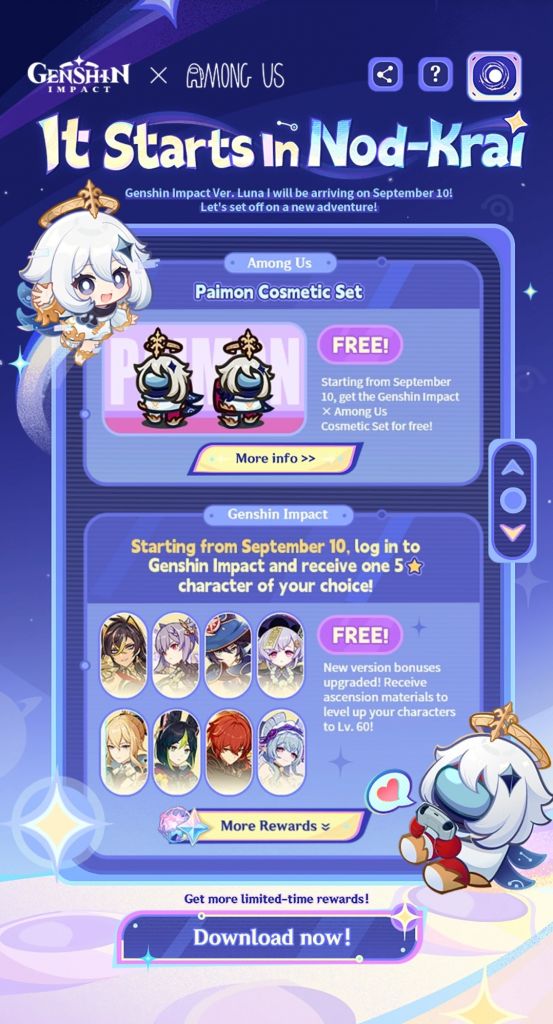 [联动] 时隔近六年，派蒙终于登录NS 178