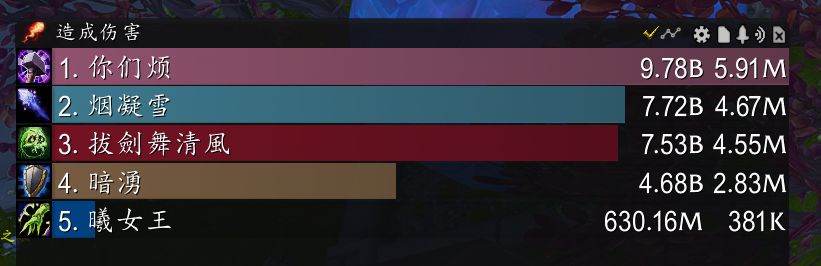 [秀一下]记录了自己惩戒骑14+限时的dps NGA玩家社区