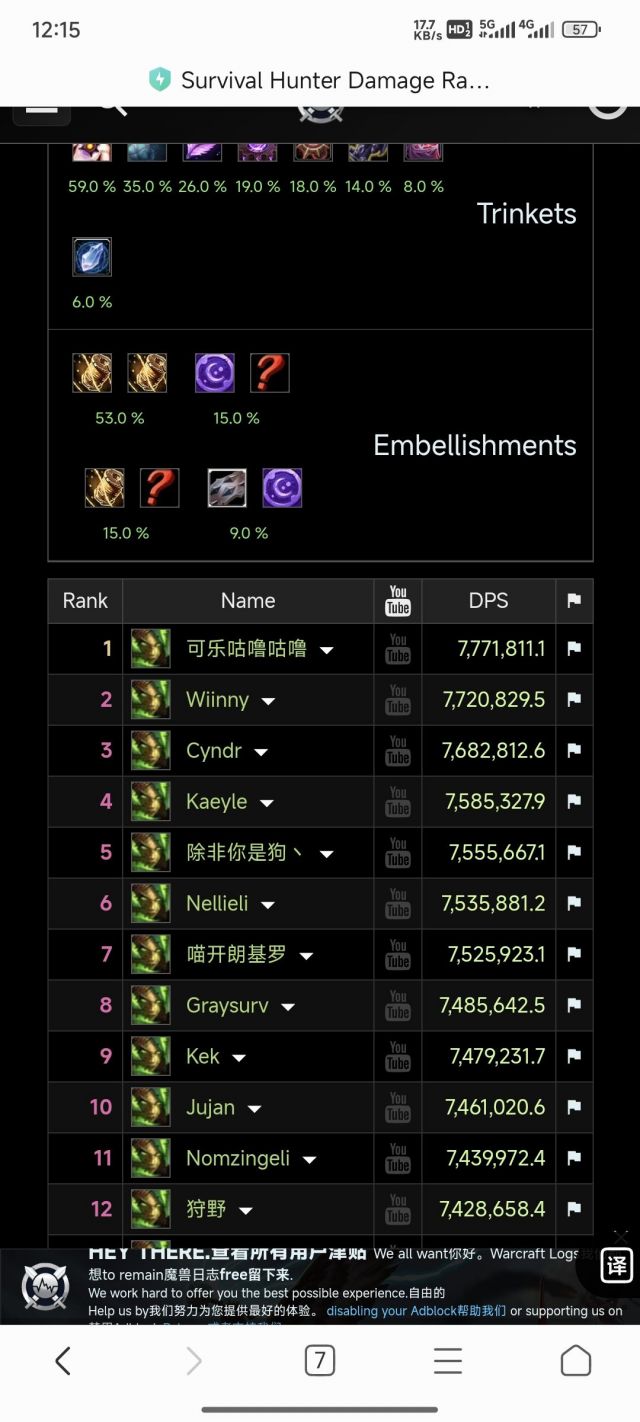 第一次打m3就冲到榜一了 NGA玩家社区