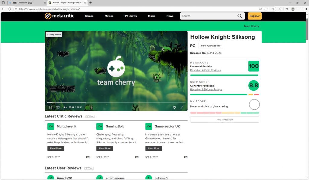 丝之歌MC开分，100！ NGA玩家社区