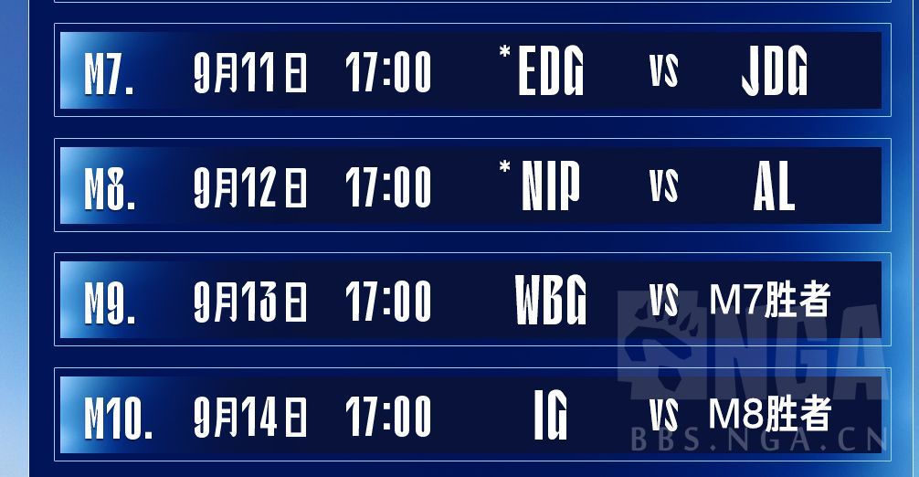 [本赛区赛事] 第三赛段的nip就要这么平淡的告别我们了么 NGA玩家社区