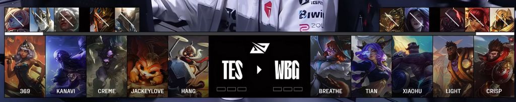 WBG第二把的蓝色方BP是季后赛最灾难的BP了吧 NGA玩家社区