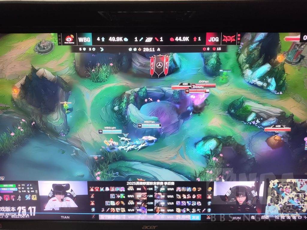 [本赛区赛事] wbg、jdg对局1:1 NGA玩家社区