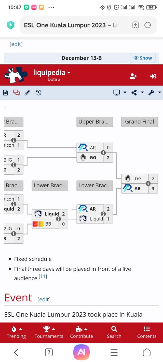 别忘了：23年ti后的esl马来西亚赛，3x也是从败决到胜决连打8场夺冠的 NGA玩家社区