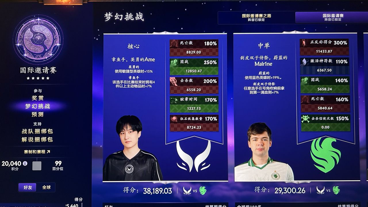 [梦幻挑战]目前2W积分99百分位 NGA玩家社区