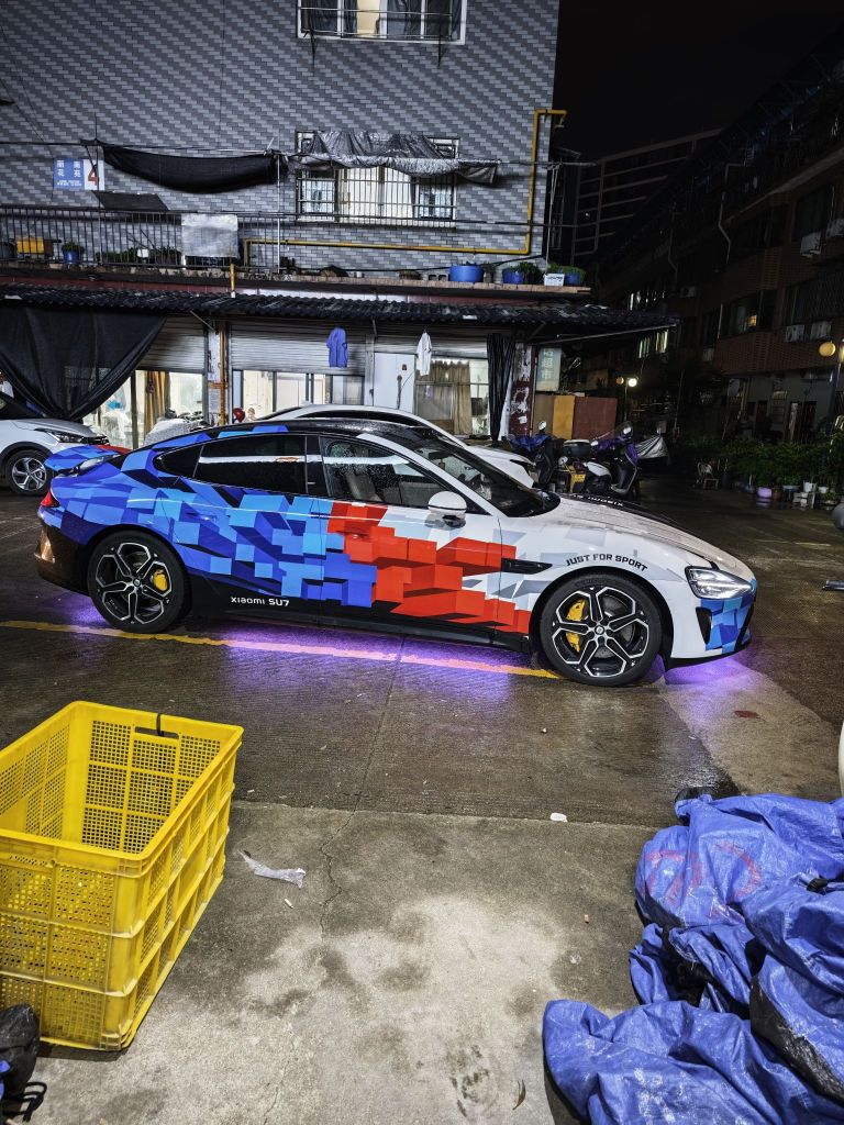 给Su7抄了M4 GT3 evo的外观改色 NGA玩家社区