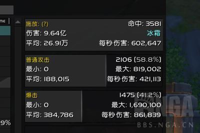 [冰霜DPS]请教教bdk伤害占比问题 NGA玩家社区
