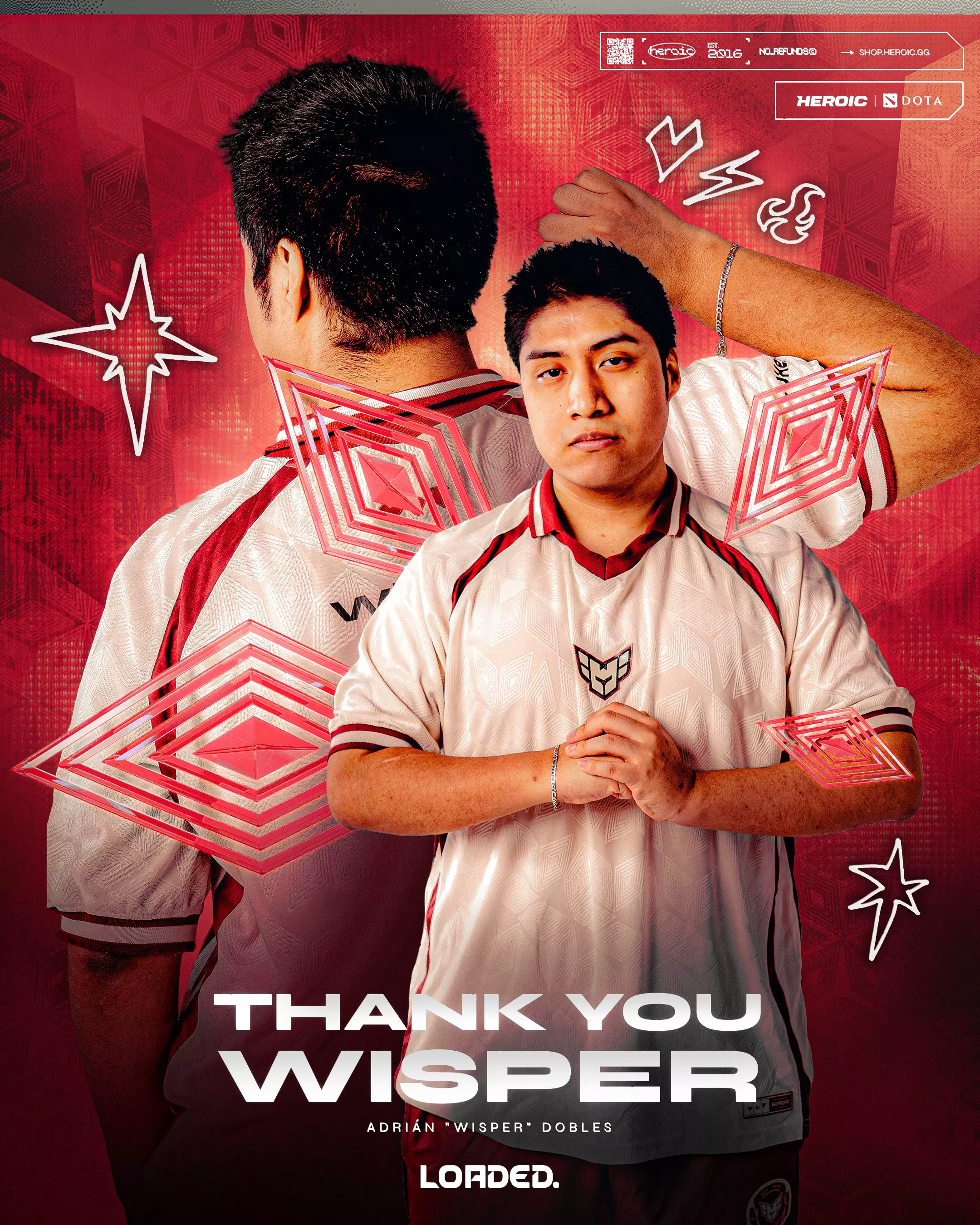 Wisper离开Heroic NGA玩家社区