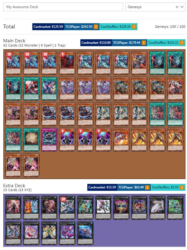 [游戏王]现在游戏王也可以算cost了 NGA玩家社区