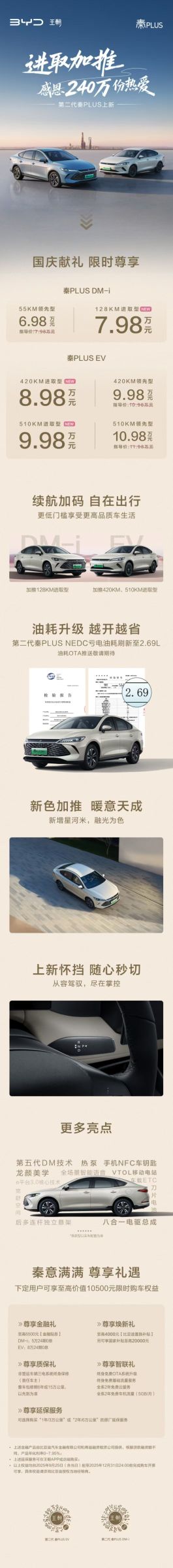 新款秦plus dmi，6.98万起，还换怀挡了 NGA玩家社区