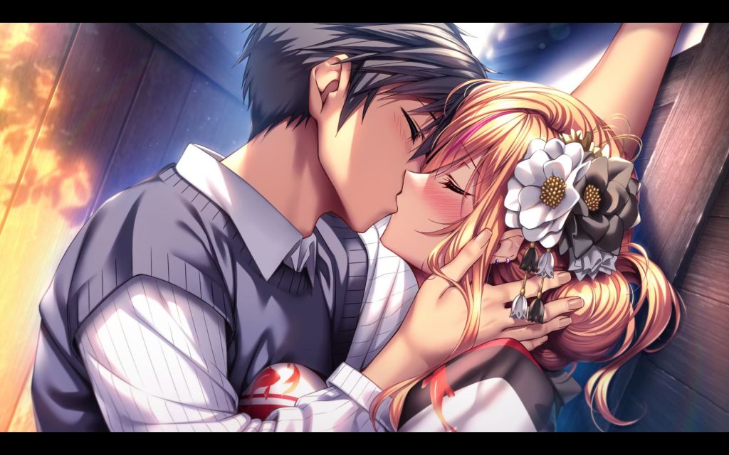 海豹社，紫社，柚子社的新作吻戏cg对比 178