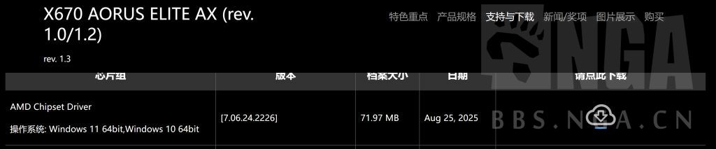 建议安装amd最新的芯片组驱动7.06.24.2226 NGA玩家社区