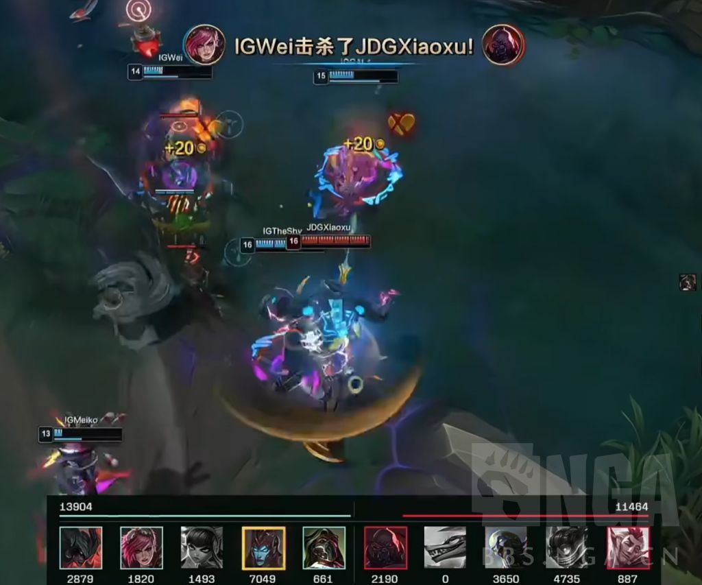 [本赛区赛事]求问第2把gala立功这段，截图这伤害是什么技能打的？ NGA玩家社区